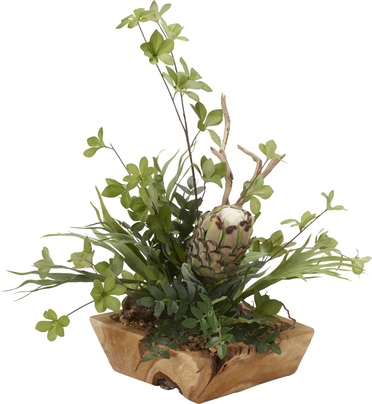 Robey Green Colors Silk Plant | Rooms to Go