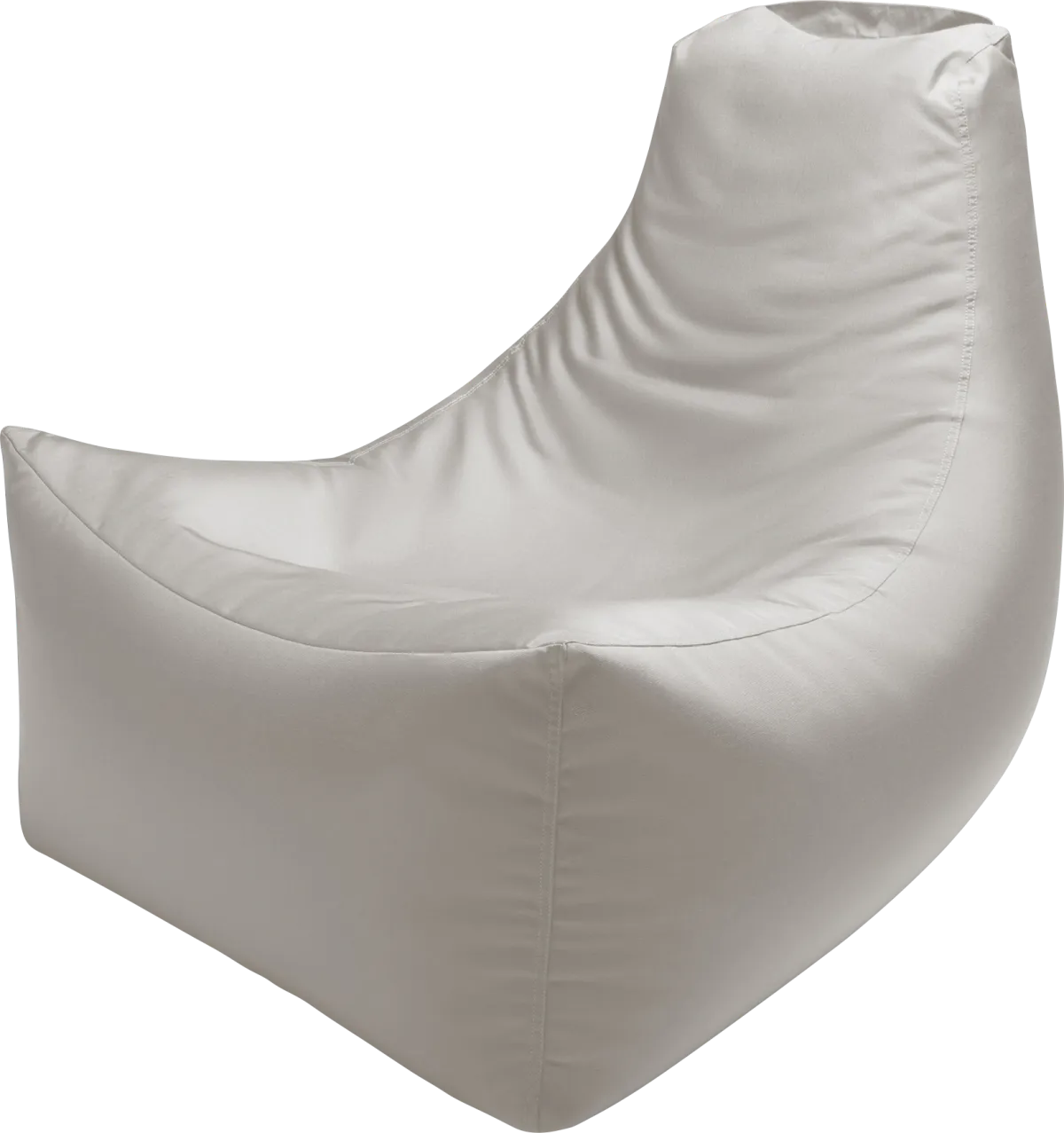 Summerly White Acrylic Fabric Bean Bag | Rooms to Go