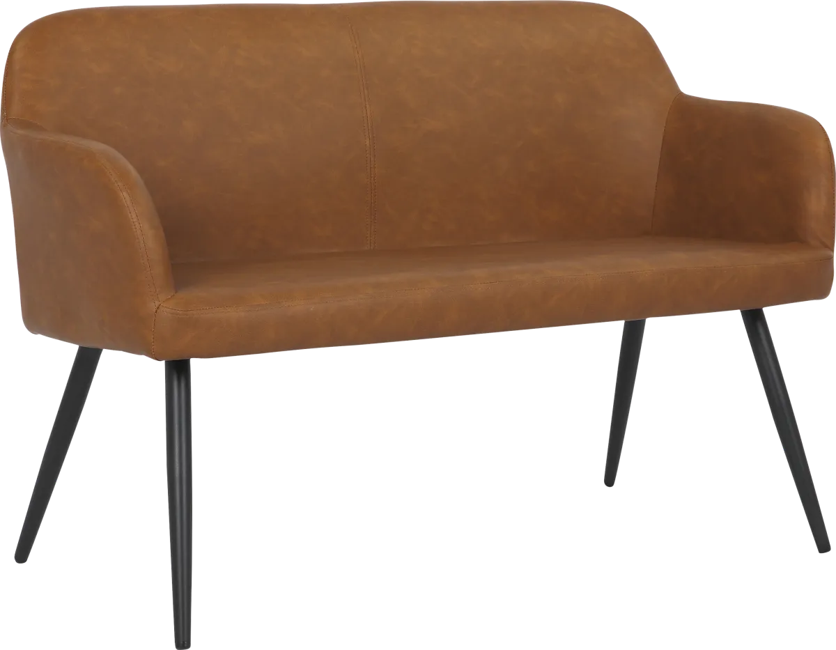 Eastchase Camel Brown Accent Bench | Rooms to Go