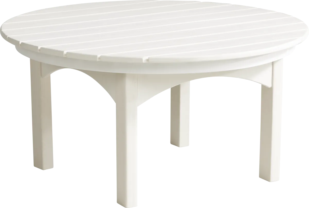 Addy White Colors,White Synthetic Fabric Outdoor Cocktail Table | Rooms ...