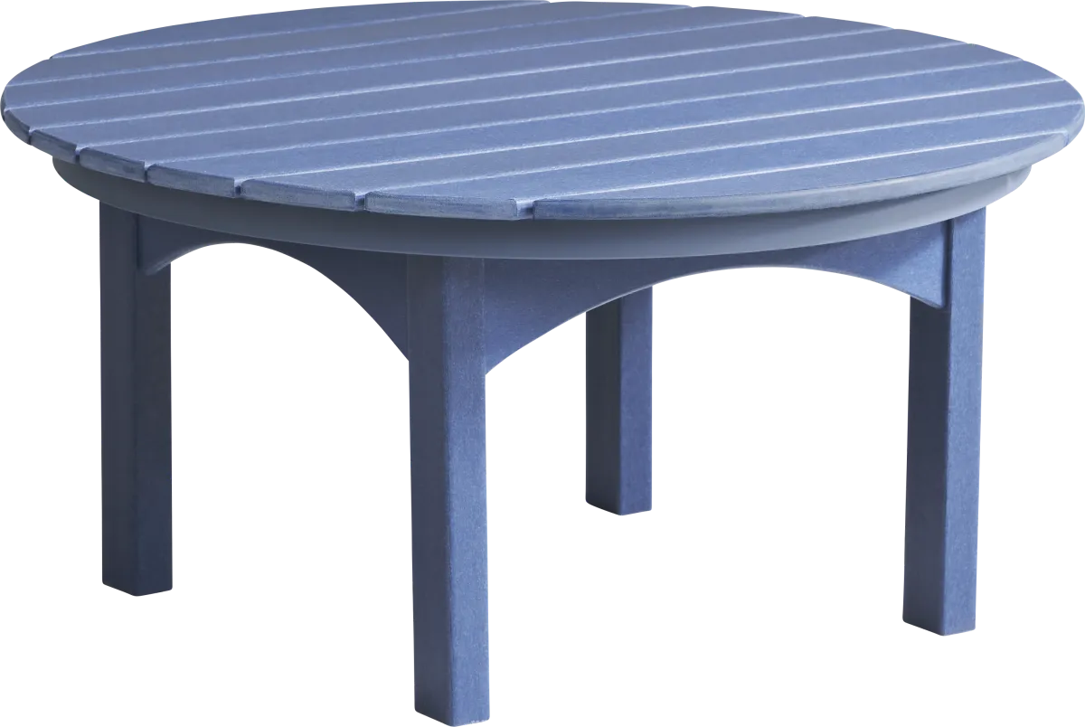 Addy Navy Colors Synthetic Fabric Outdoor Cocktail Table | Rooms to Go