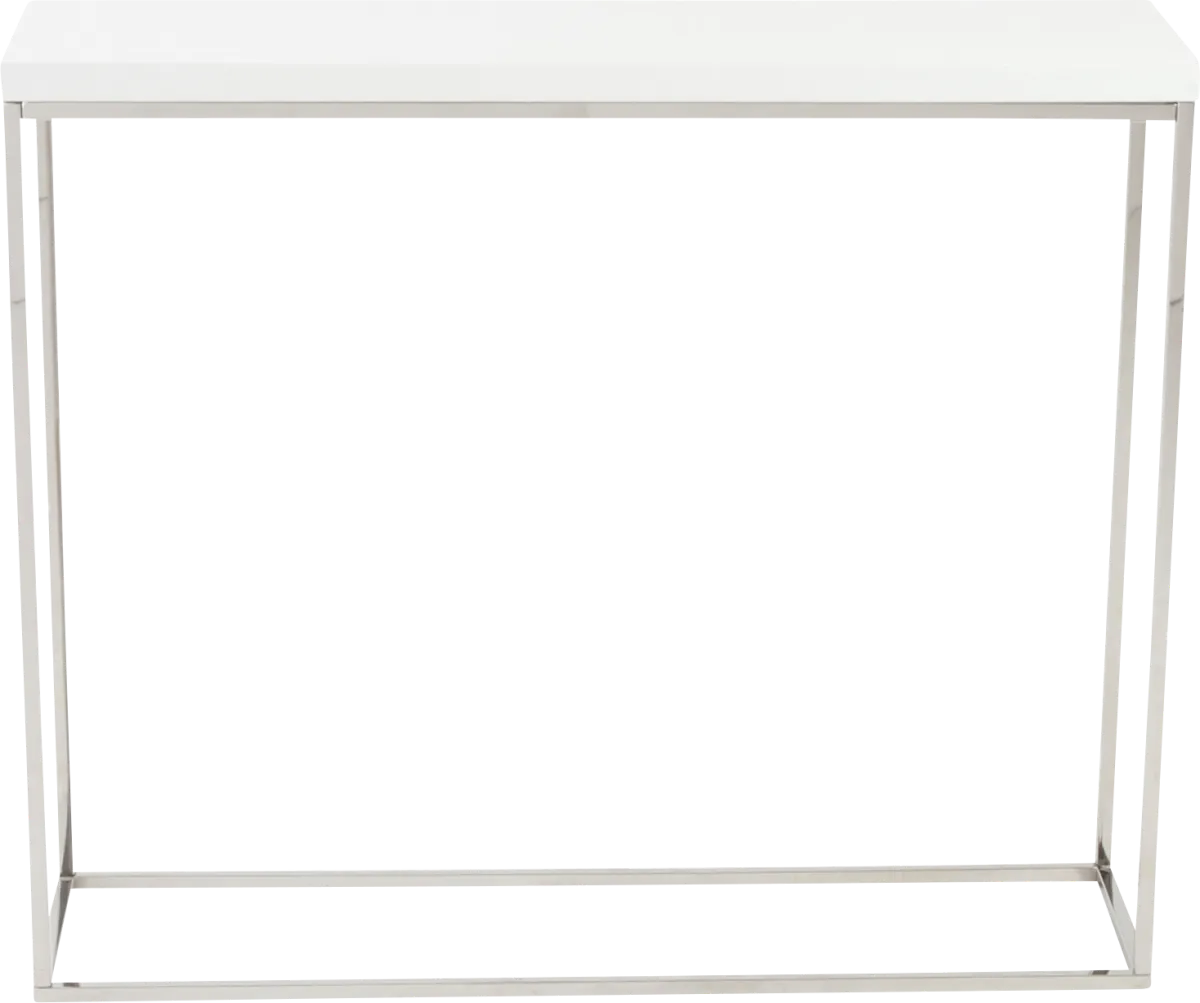 Clower White Sofa Table | Rooms to Go