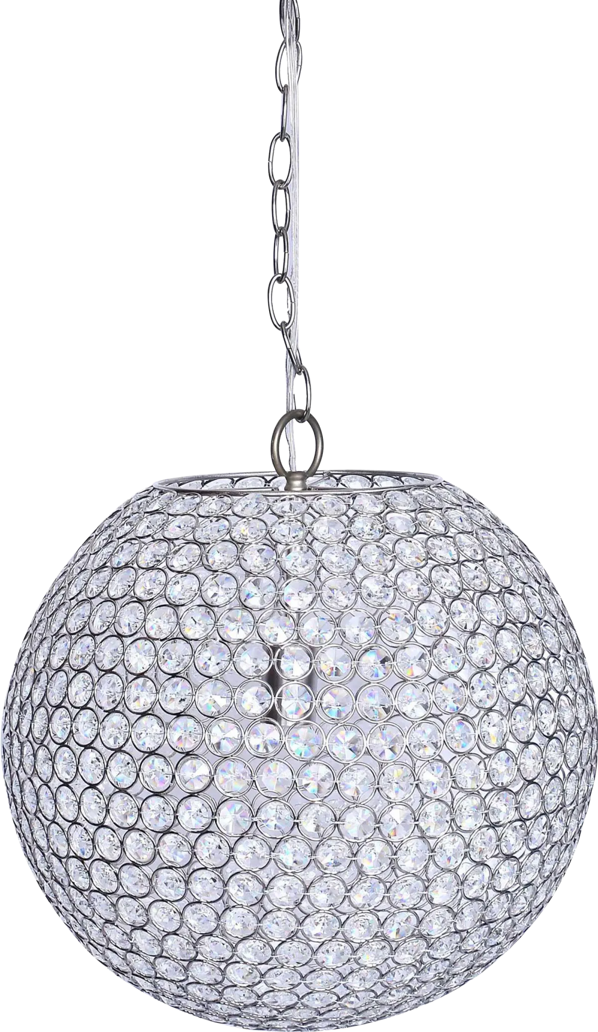 Emory Gate Chrome Gray Pendant | Rooms to Go