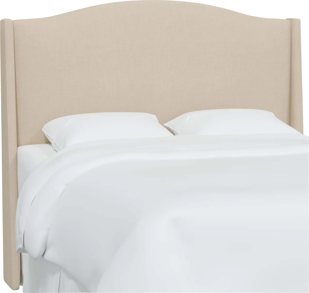 Alvena Beige Linen,Polyester Fabric Full Headboard | Rooms to Go