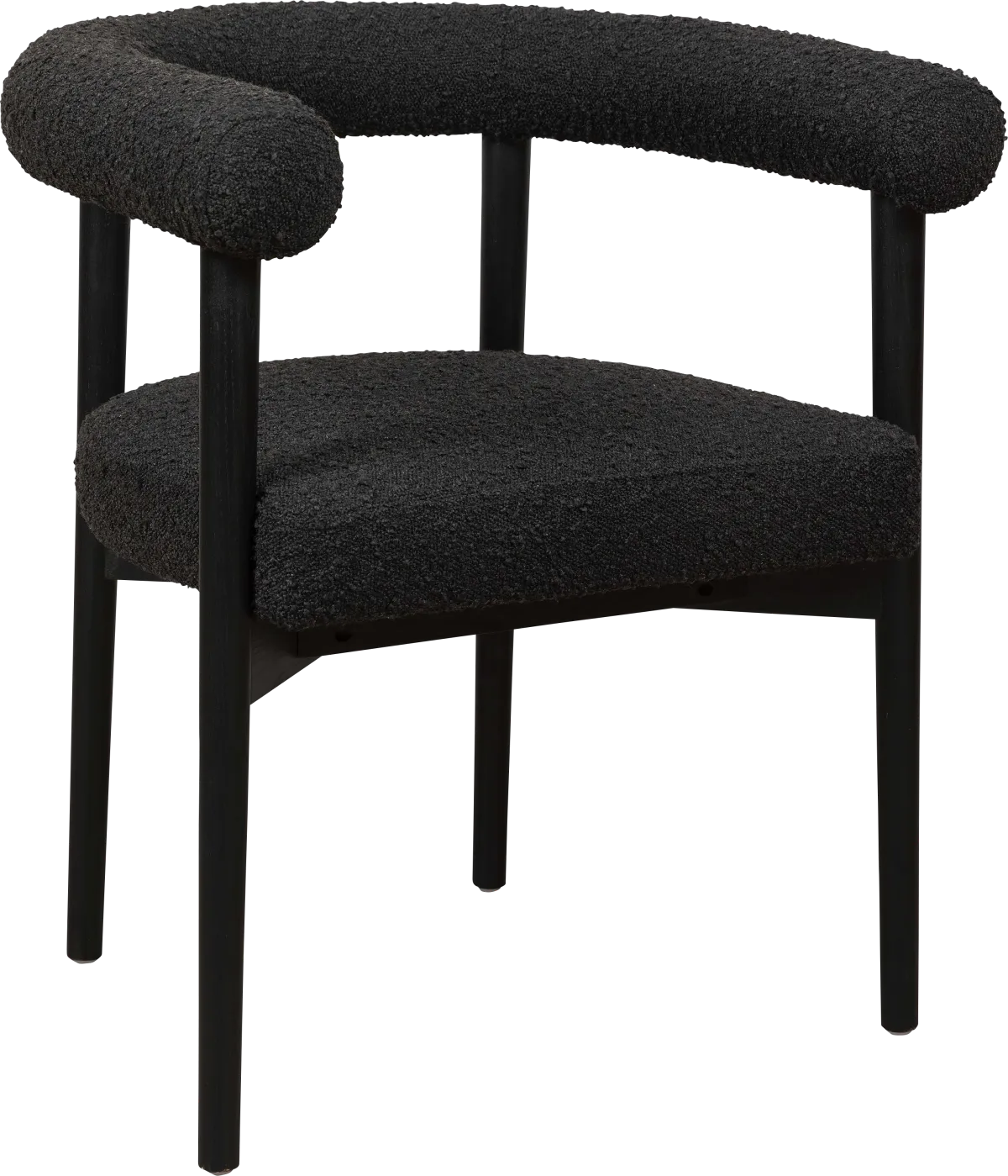 Guardino Black Arm Chair | Rooms to Go