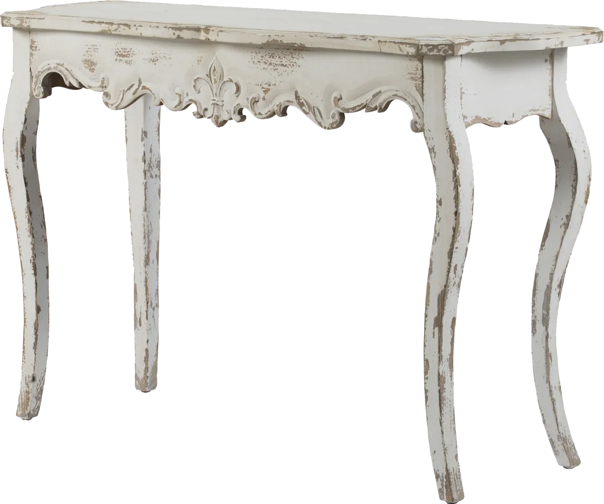 Zeally White Sofa Table | Rooms to Go