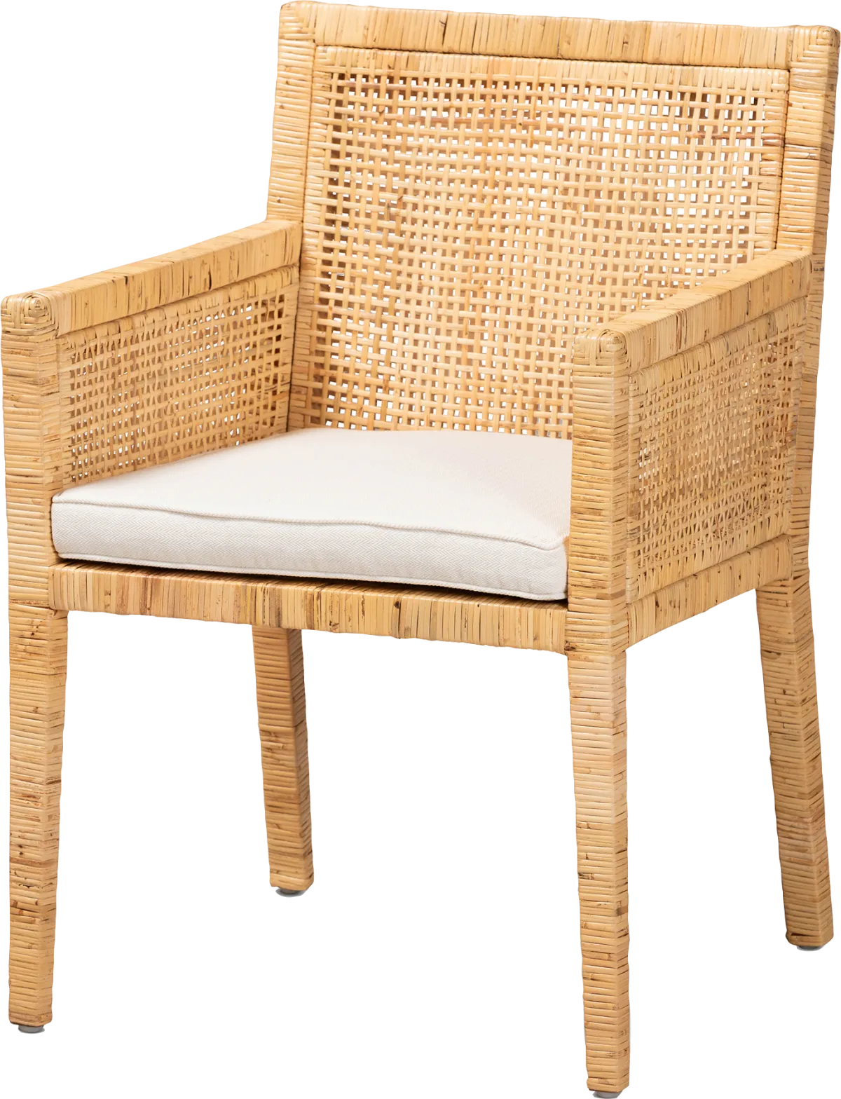 Claver Brown Cotton,Polyester Fabric Arm Chair | Rooms to Go