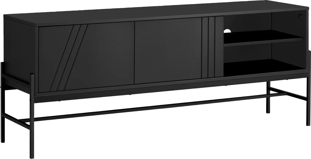 Myleen Black Black,Colors 59" Console | Rooms to Go