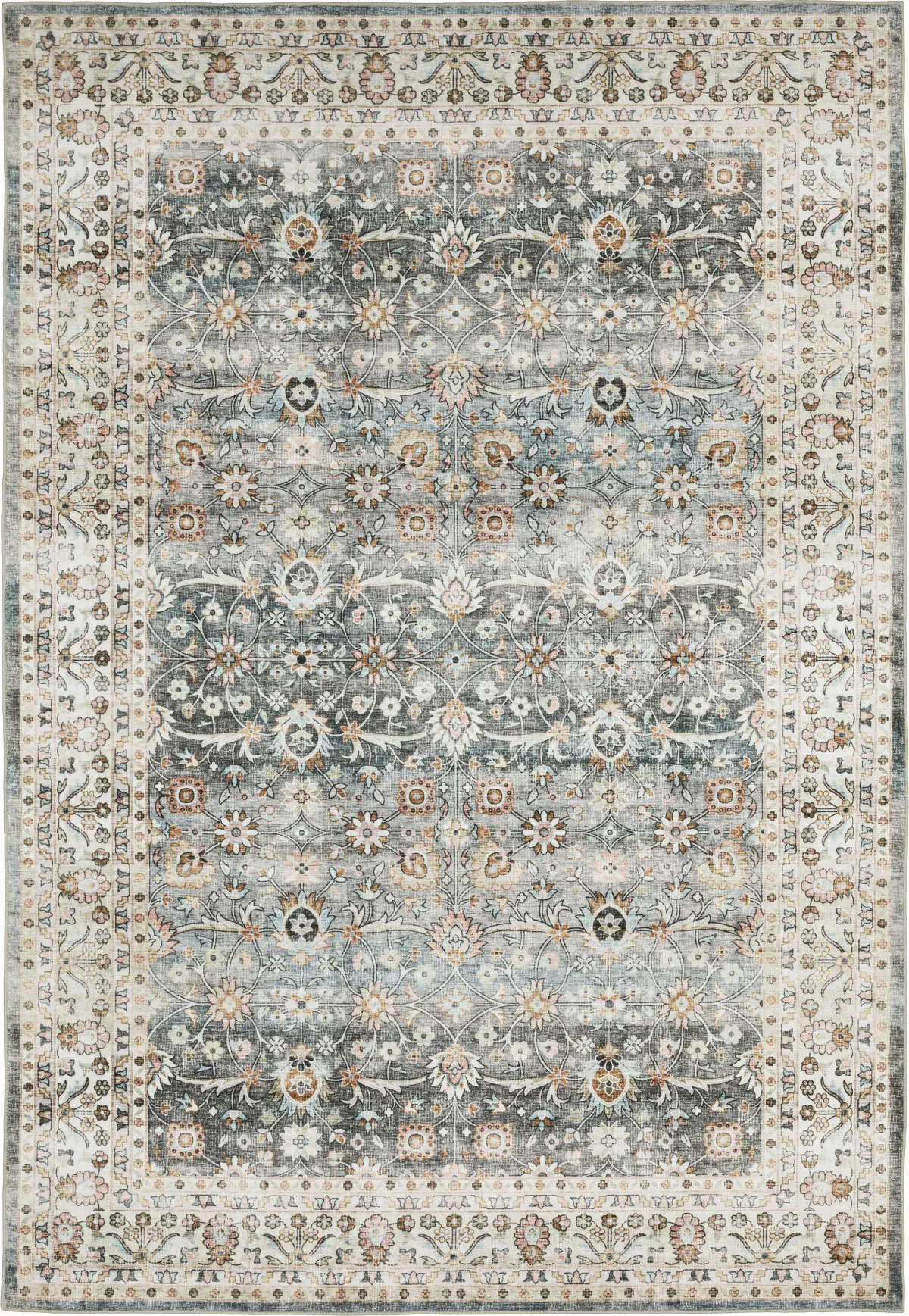 Zolly Gray,Ivory Beige,Gray Rugs | Rooms to Go
