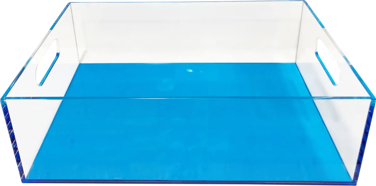 Cloudhut Neon Blue Decorative Box | Rooms to Go