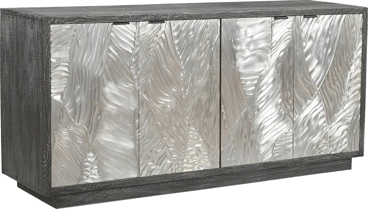 Popejoy Gray Credenza | Rooms to Go