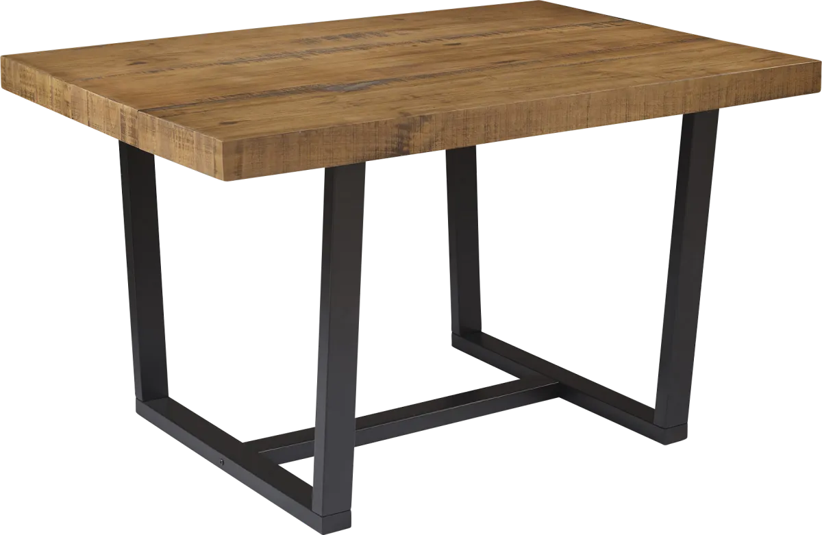 Stonehaven Oak Dark Wood,Light Wood Dining Table | Rooms to Go