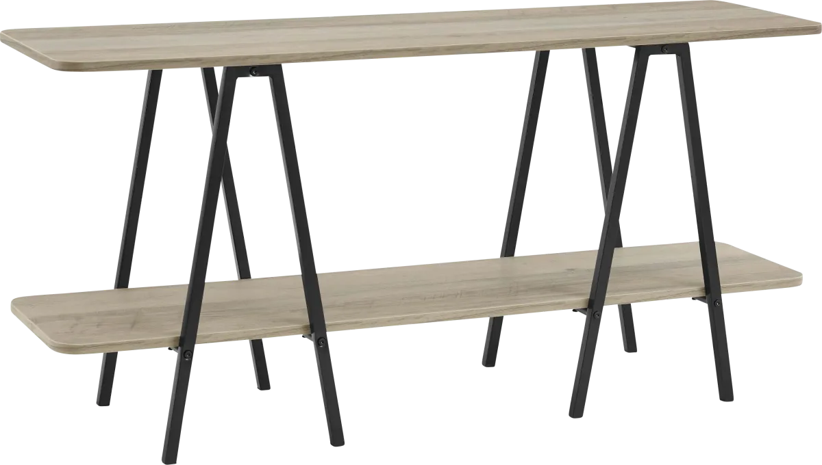 Jessee I Light Brown Sofa Table | Rooms to Go