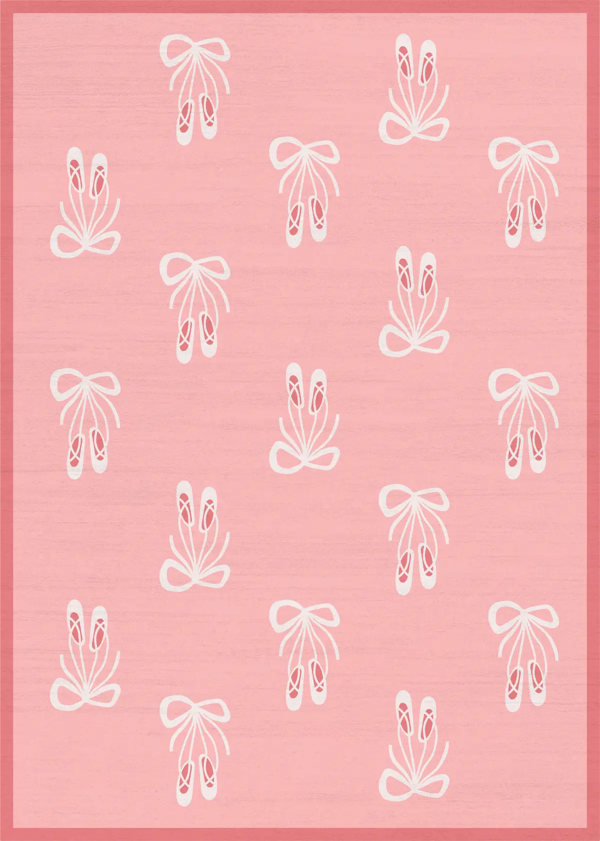 Demure Bow Pink Rugs | Rooms to Go