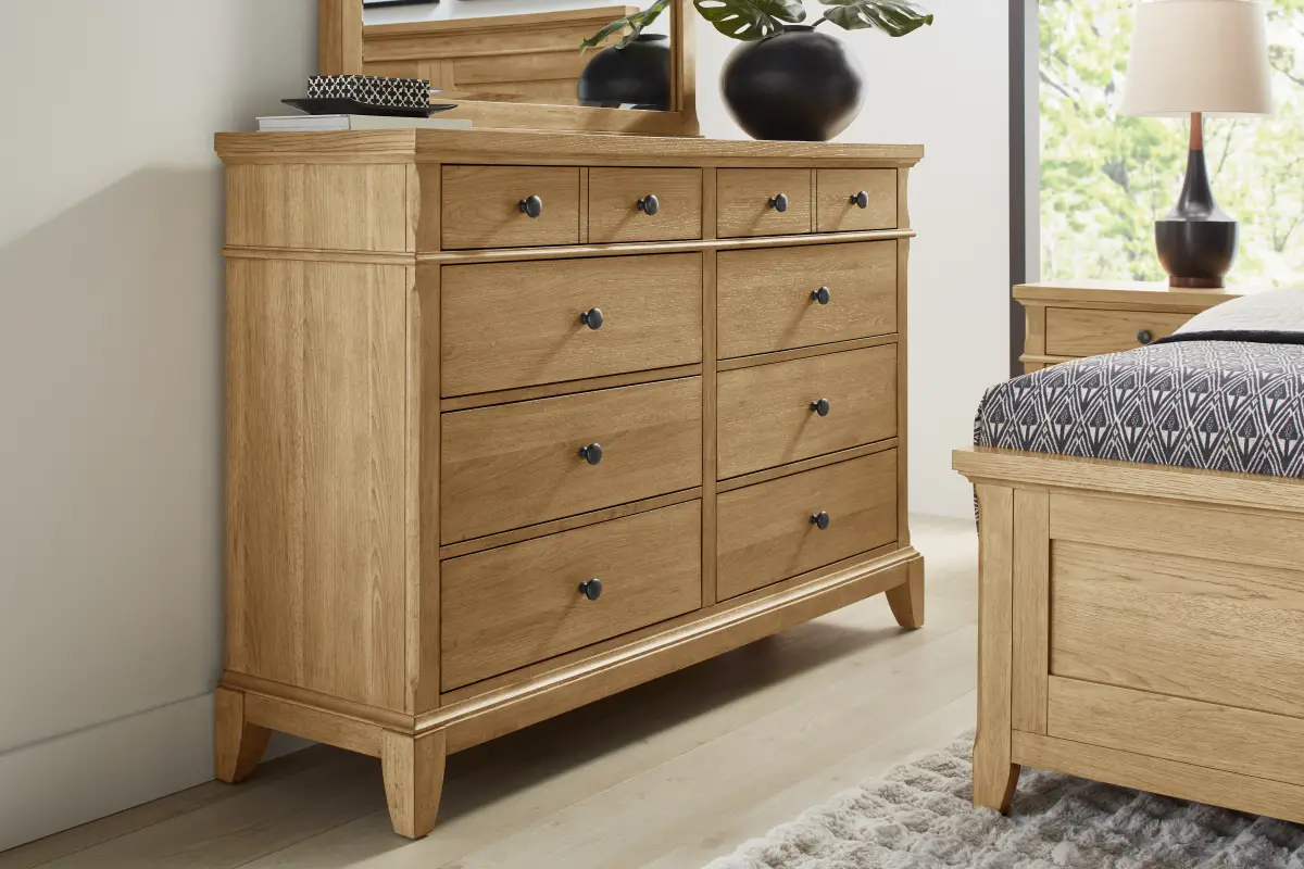 Springville Natural Light Wood Dresser | Rooms to Go