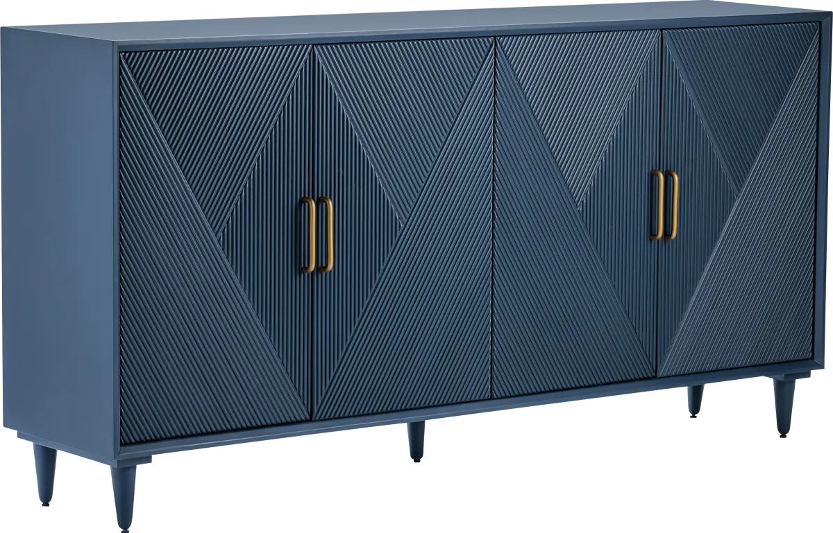 Rummele Blue Colors Sideboard | Rooms to Go