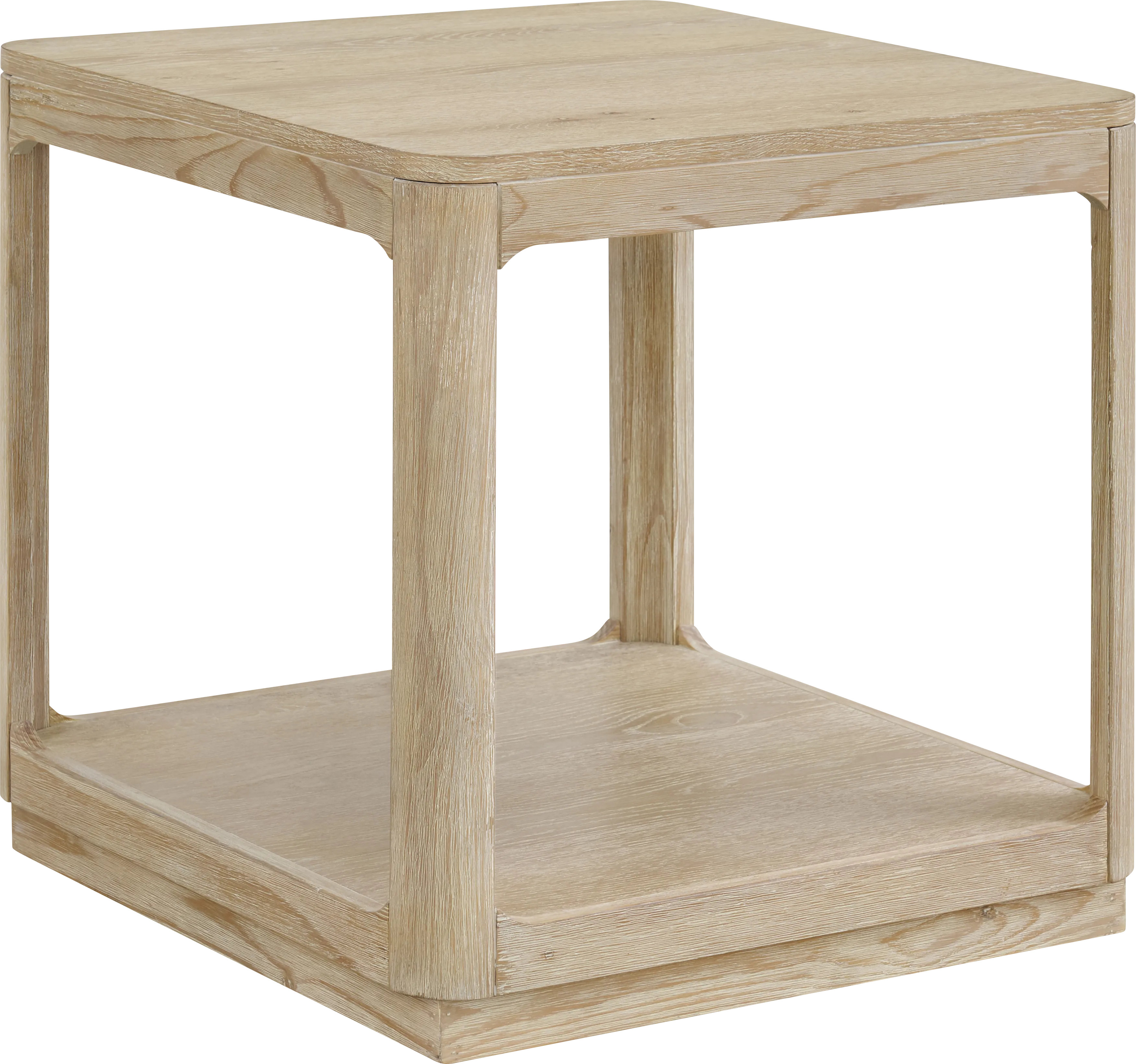 Keyhan Brown Dark Wood Side Table | Rooms to Go