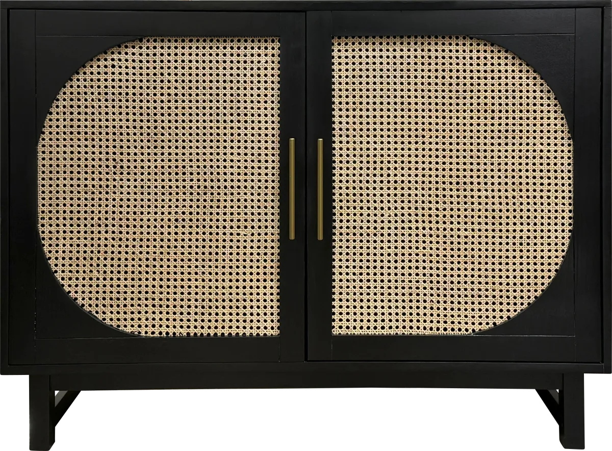 Willowa Black Black,Colors Accent Cabinet | Rooms to Go