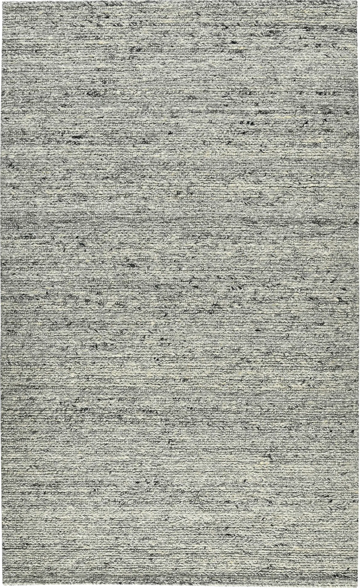 Anio Light Gray Wool Fabric Rug | Rooms to Go