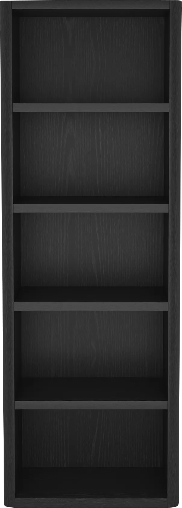 Shadebooks I Black Black,Colors Bookcase | Rooms to Go