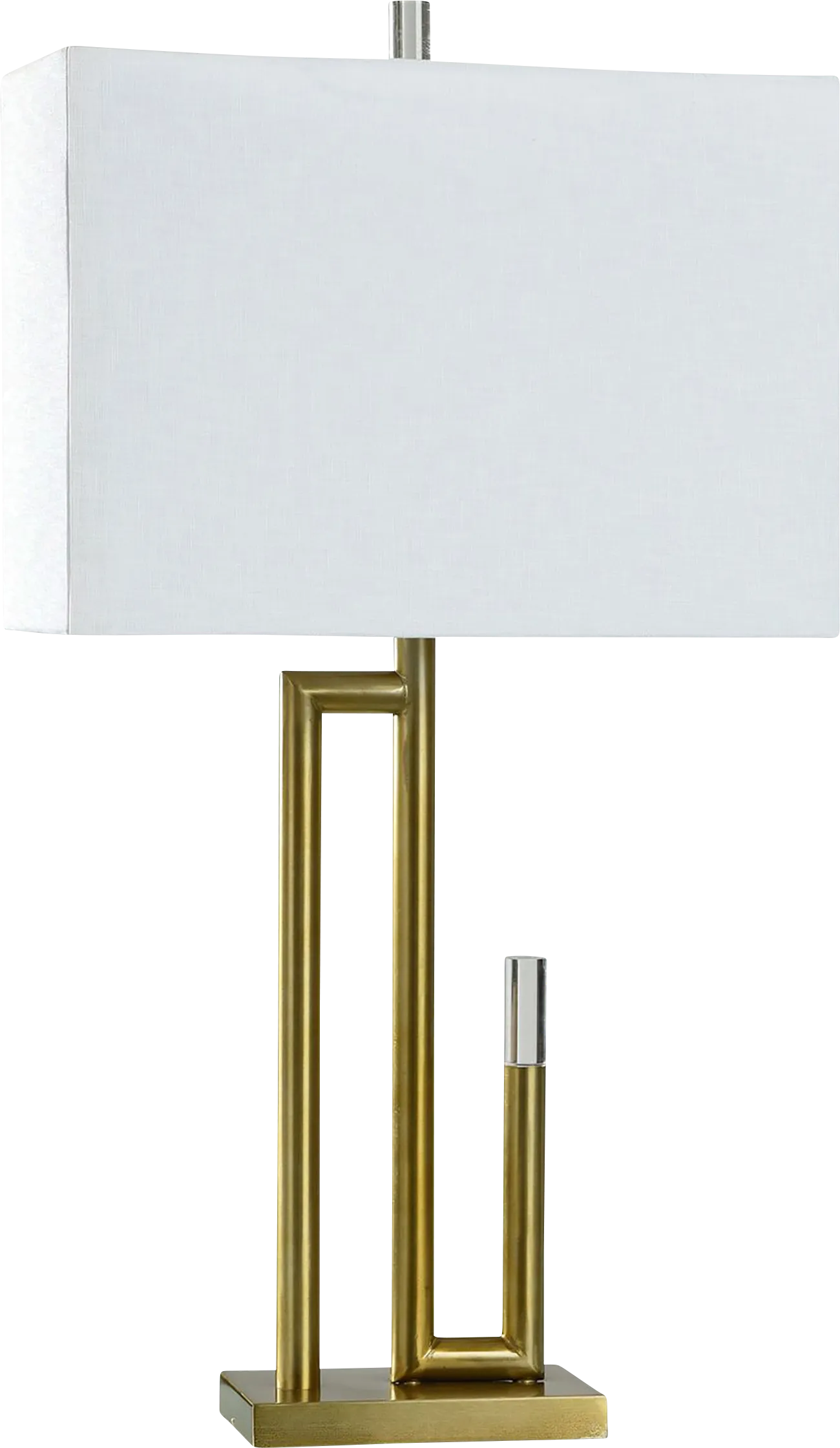 Idelle Brass Yellow Metal Table Lamp | Rooms to Go