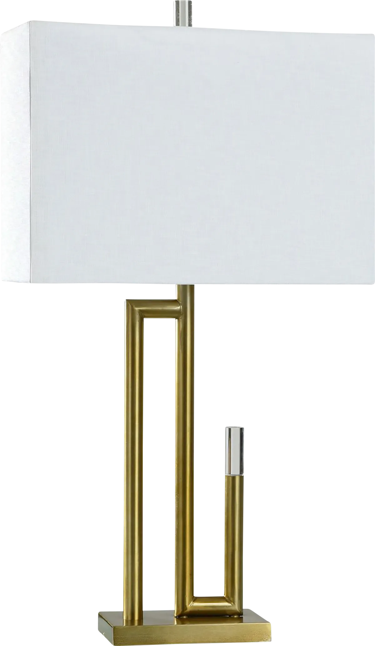 Idelle Brass Yellow Metal Table Lamp | Rooms to Go