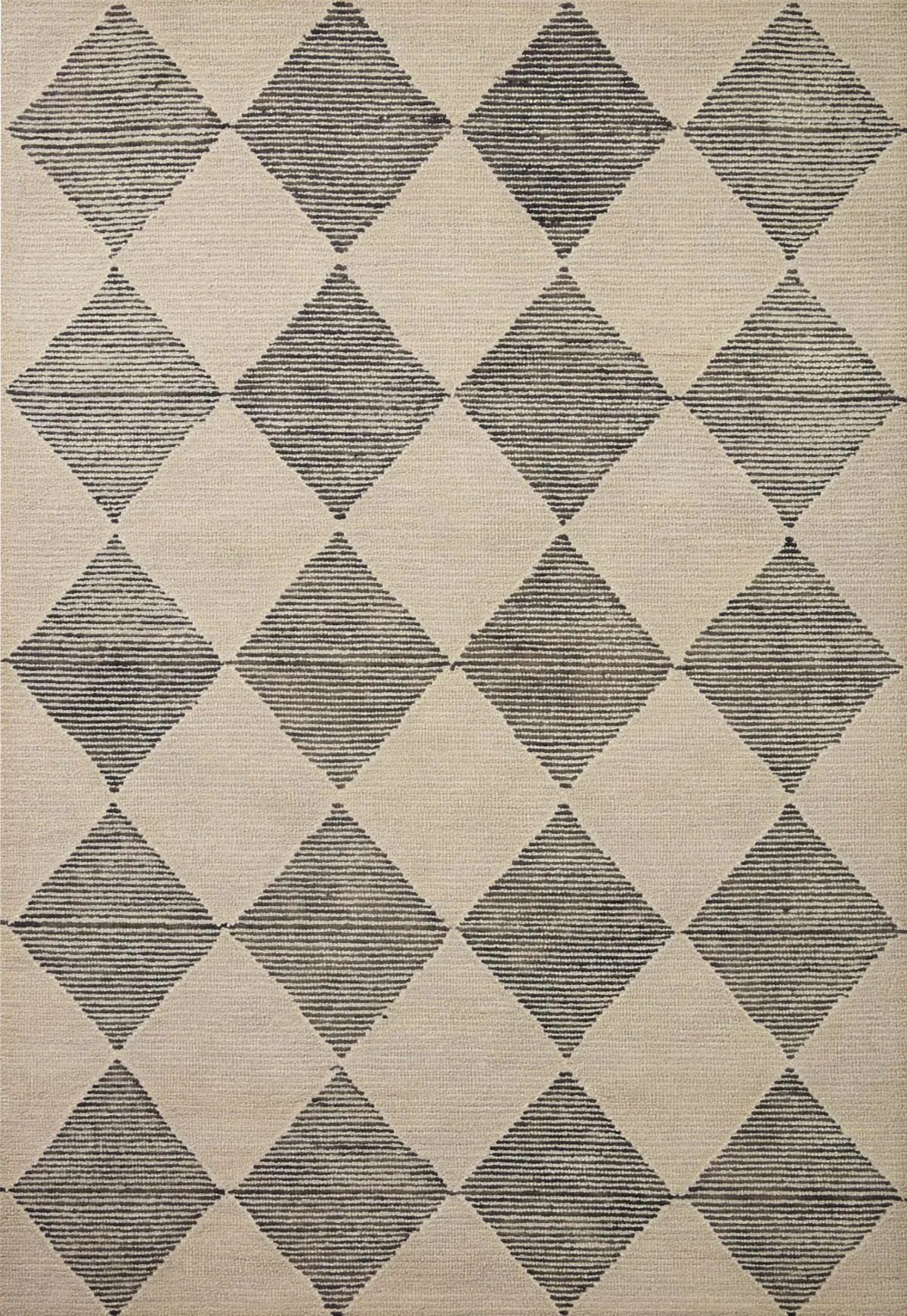 Fosset Beige Wool Fabric Rug | Rooms to Go
