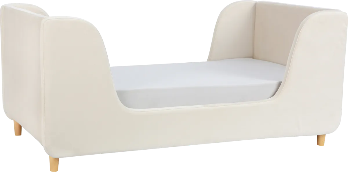 Tegen Almond Beige Toddler Bed | Rooms to Go