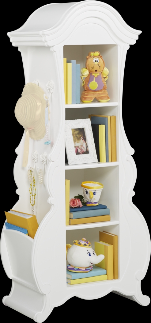 Disney Princess Fairytale White Colors,White Bookcase | Rooms to Go
