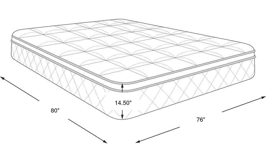 Drew & Jonathan Ruby Ranch King Mattress | Rooms to Go