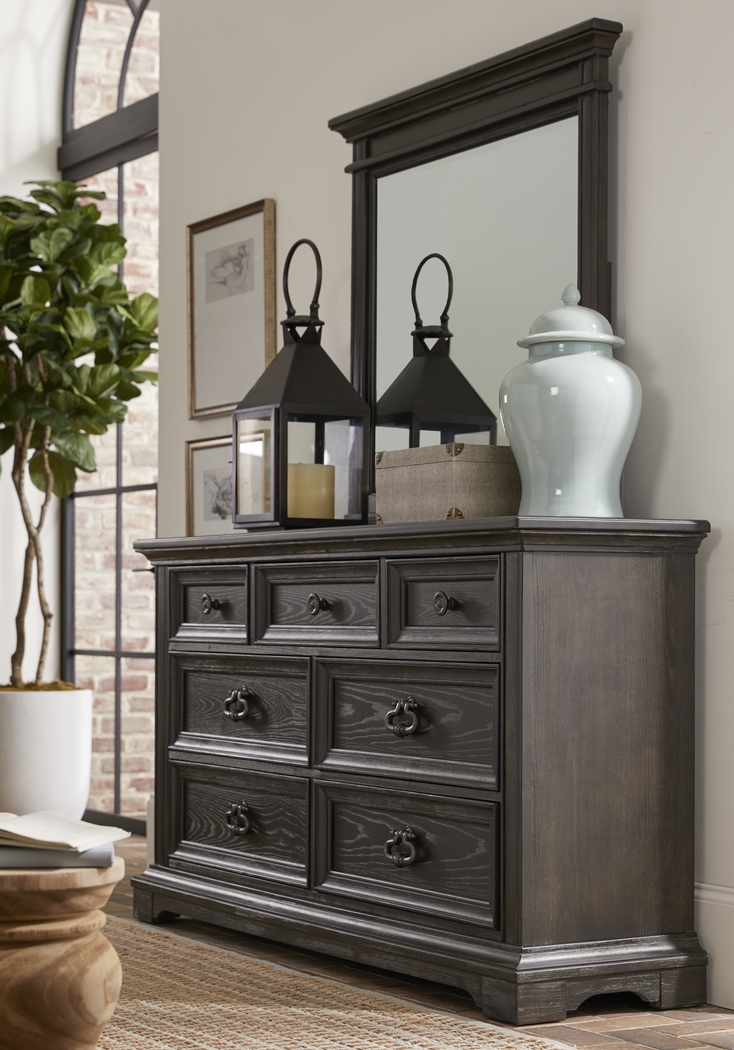 Eric Church Highway To Home Elk Creek Brown Dresser | Rooms to Go