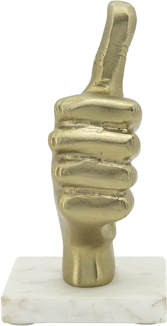 Gannam Gold Colors,Metal Yellow Sculpture | Rooms to Go