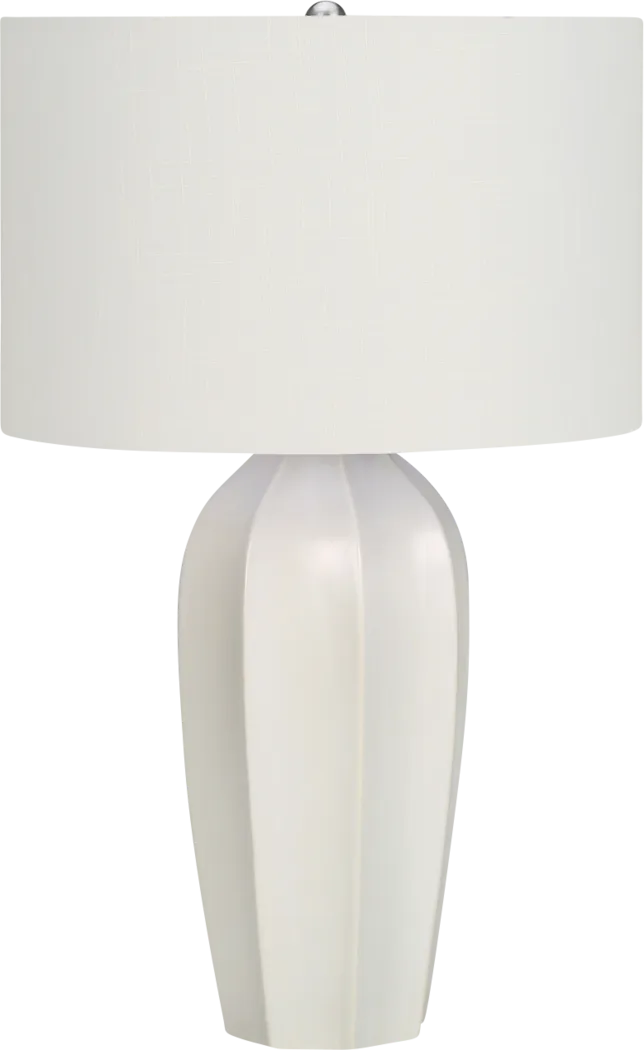 Gemstar Cream Beige Table Lamp | Rooms to Go
