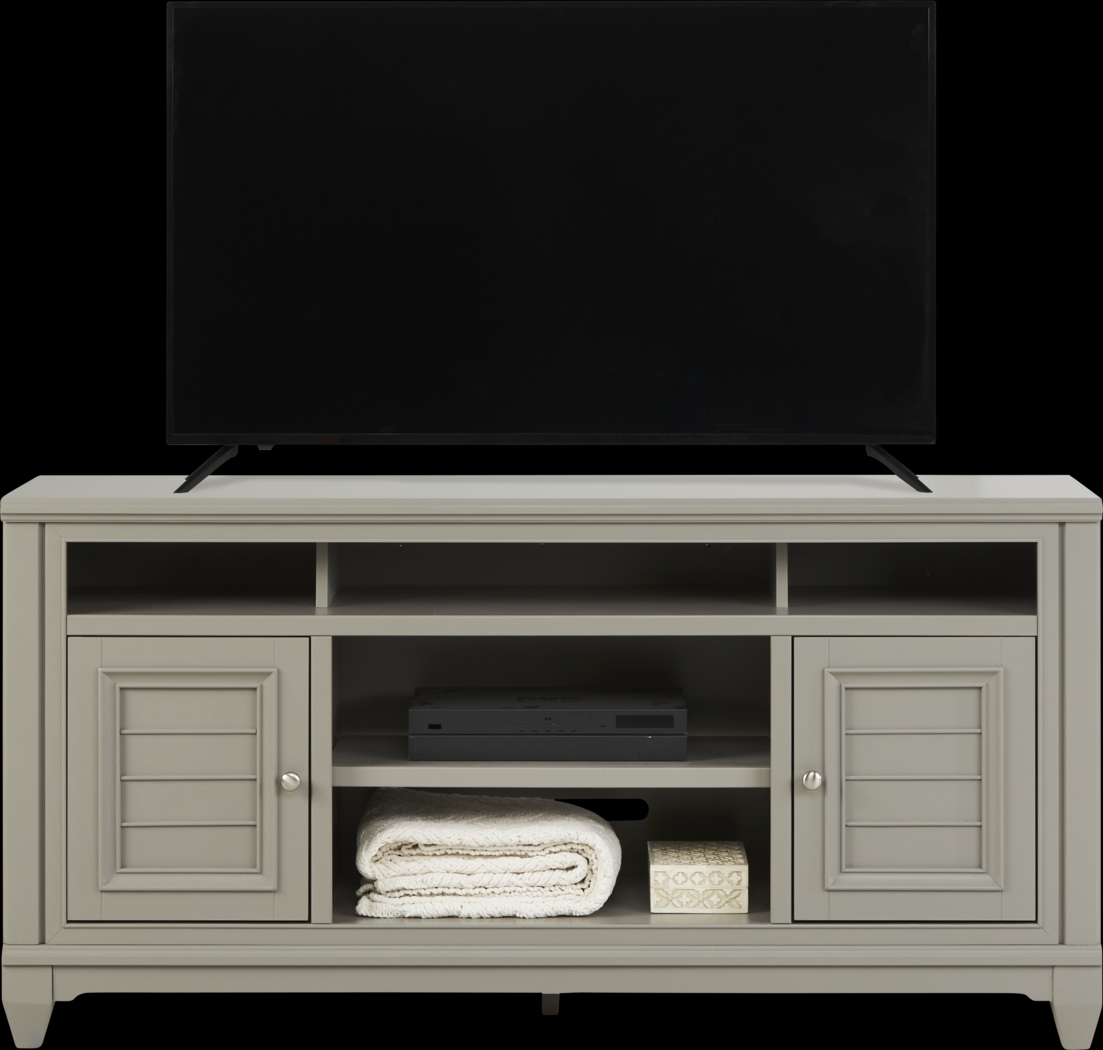 Hilton Head Gray 66 in. Console | Rooms to Go