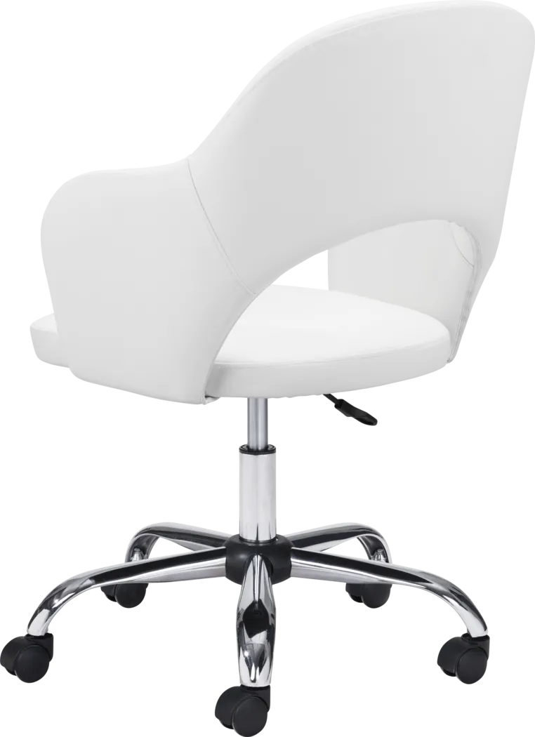 Hockobo White Office Chair | Rooms to Go