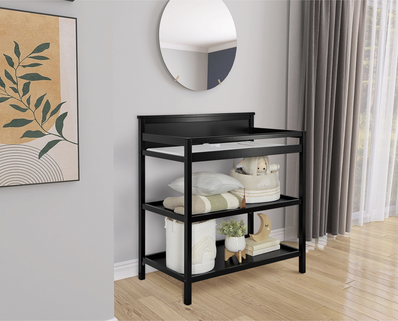 Aestiva Black Black,Colors Changing Table | Rooms to Go
