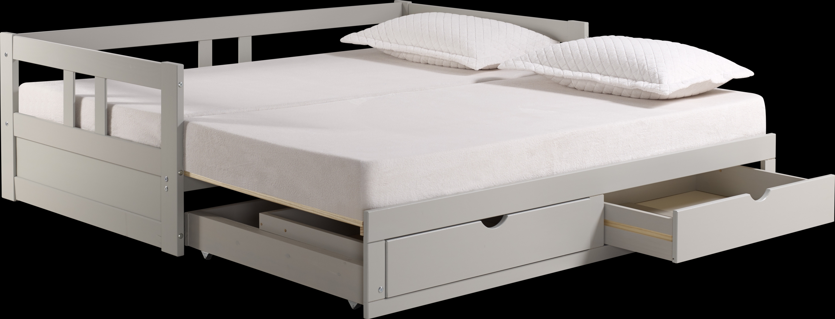 Brigan Dove Gray Twin Daybed | Rooms to Go