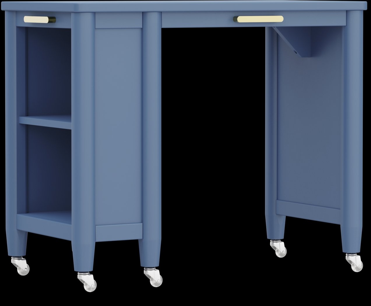 Modern Colors Slate Blue Desk | Rooms to Go