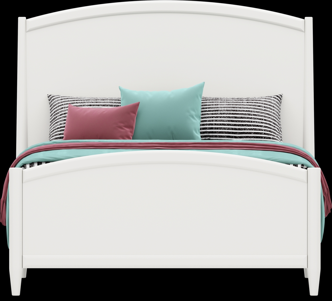 Modern Colors White Colors,White 3 Pc Full Panel Bed | Rooms to Go