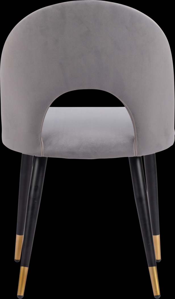 Kuranda Gray Polyester Fabric Dining Chair, Set Of 2 | Rooms to Go