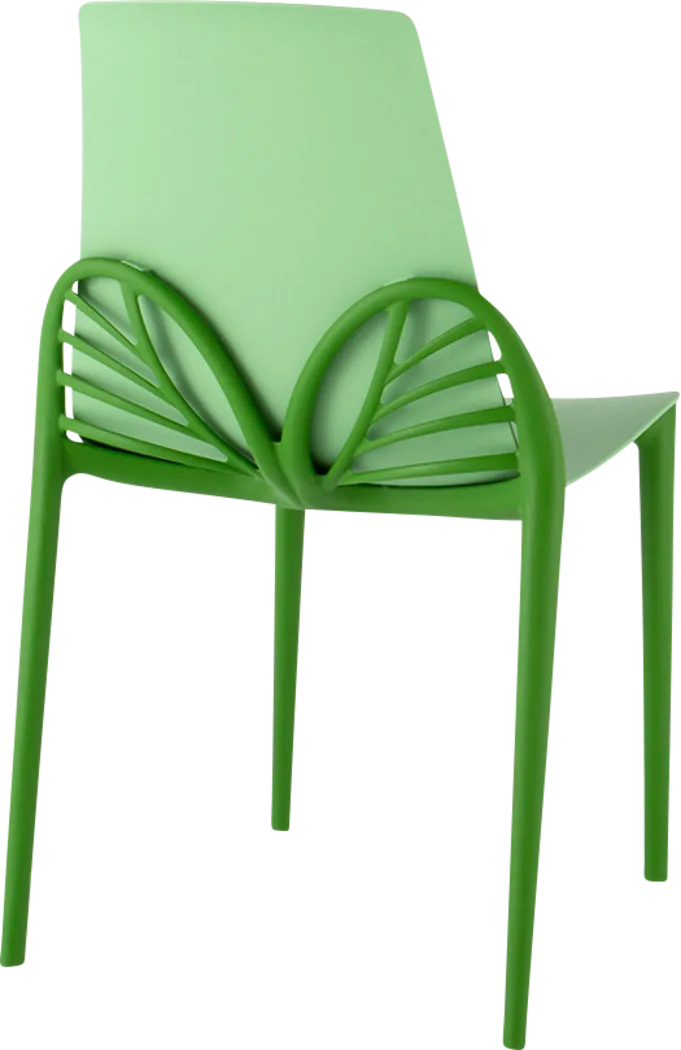 Lagoon Papillon Mint Green Synthetic Fabric Outdoor Dining Chair ...