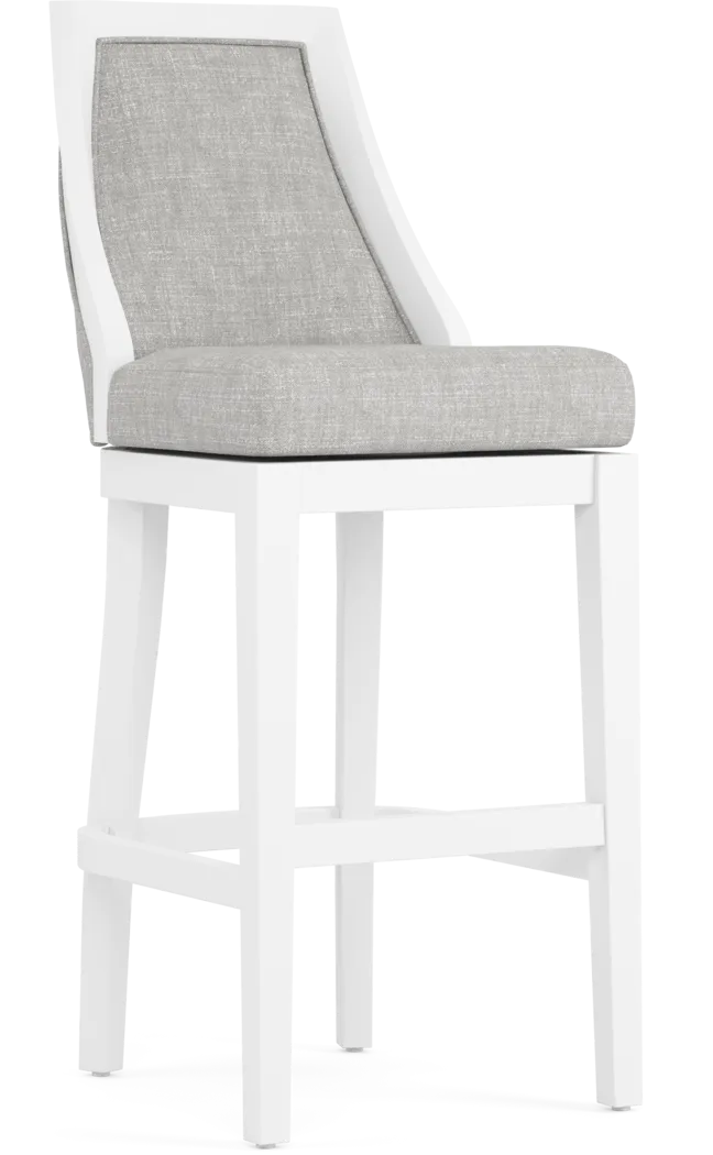 Miramar White Colors,White Barstool | Rooms to Go