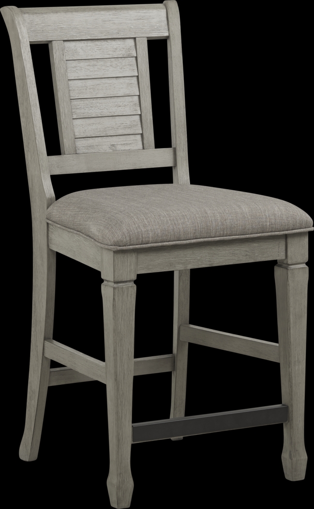 Nantucket Breeze 5 Pc Gray Dining Room Set With Counter Height Dining ...