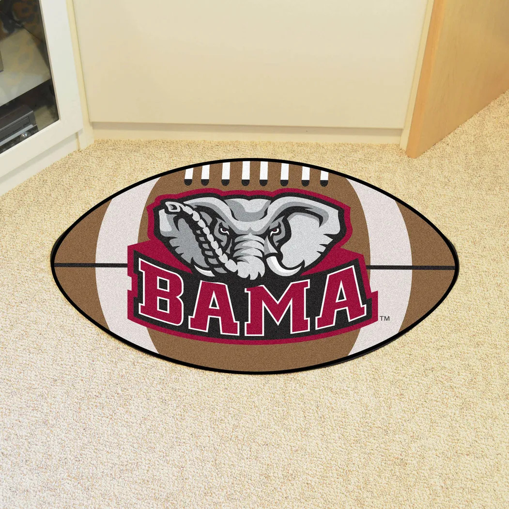 Ncaa Football Mascot Brown Rug | Rooms to Go