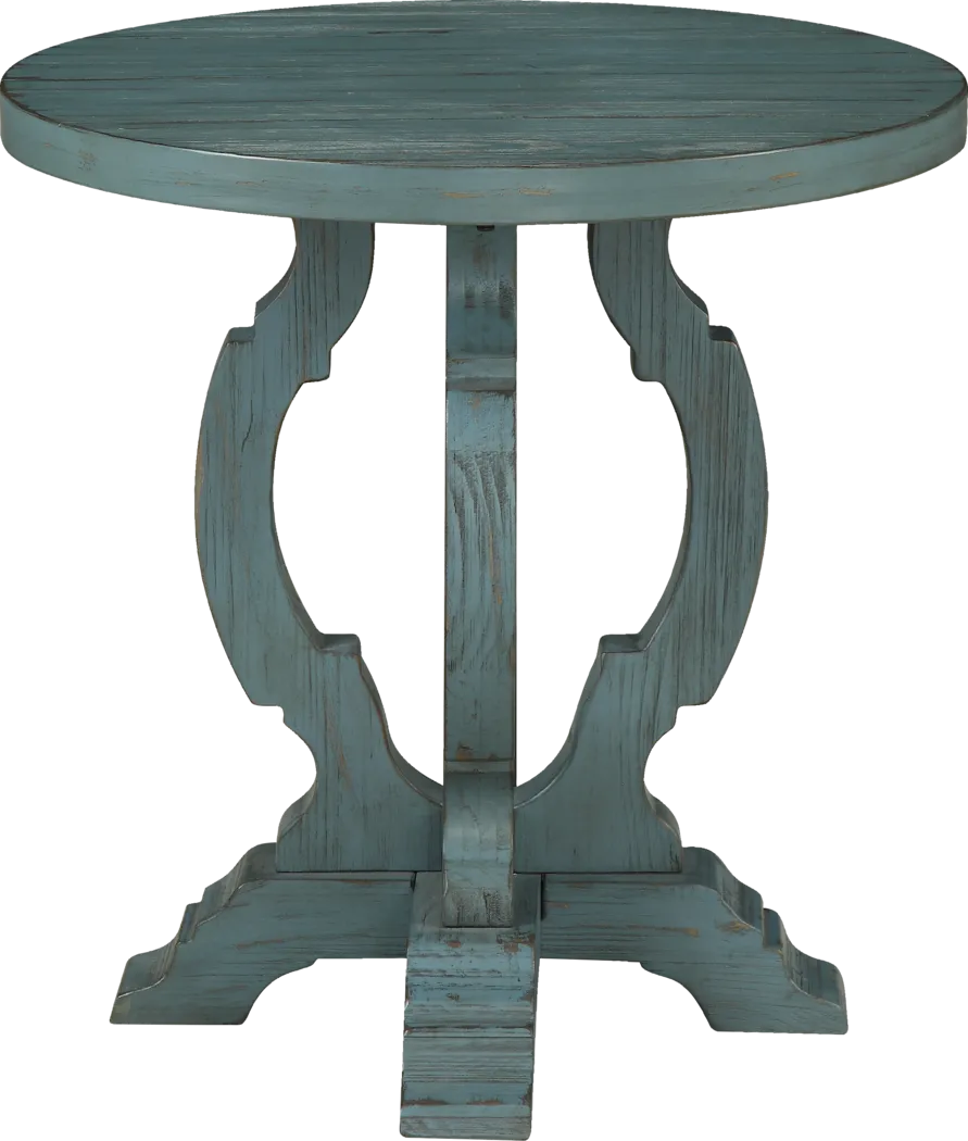 Orchard Park Teal Colors Accent Table | Rooms to Go