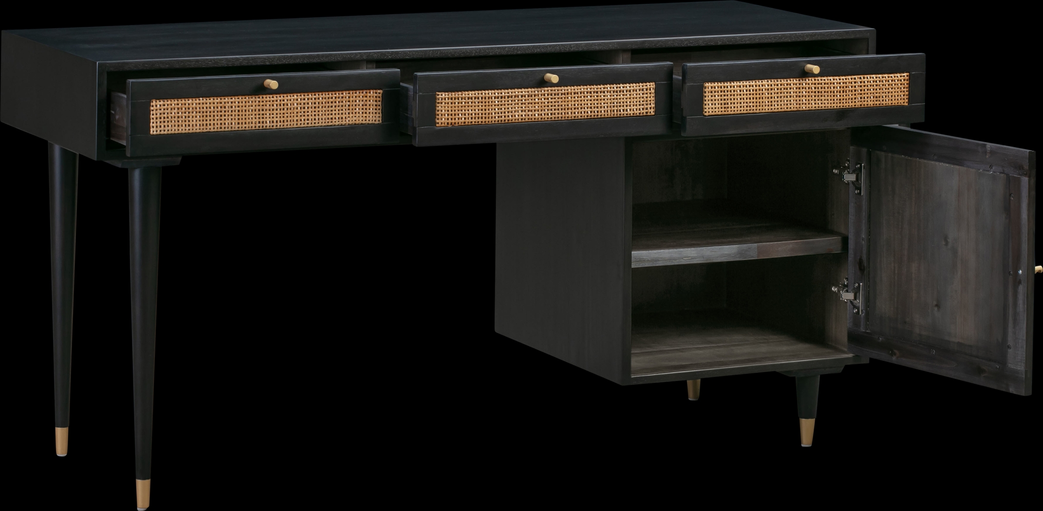 Selera Black Black,Colors Desk | Rooms to Go