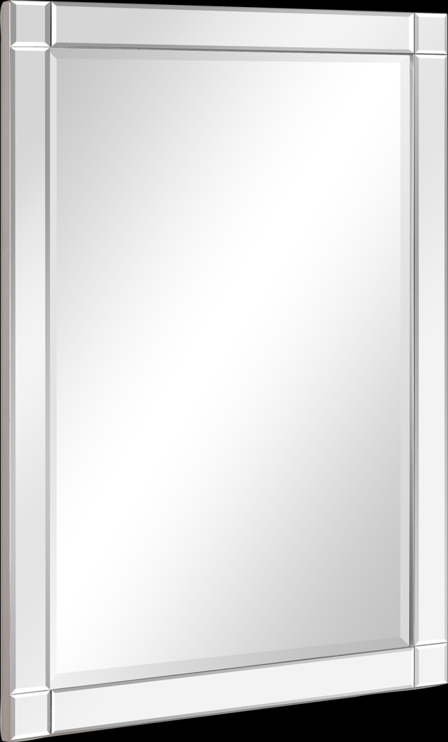 Springbrooke I Translucent White Mirror | Rooms to Go