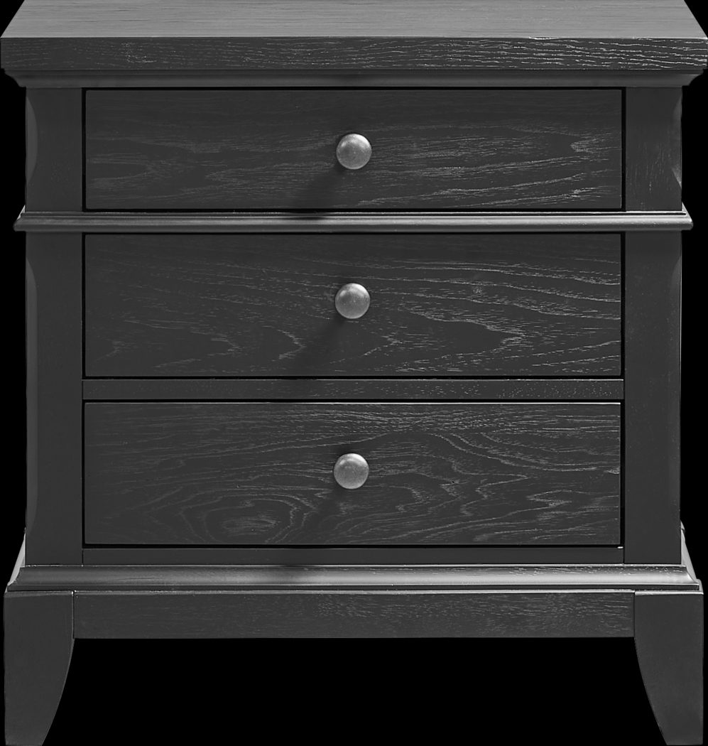 Springville Black Black,Colors Nightstand | Rooms to Go