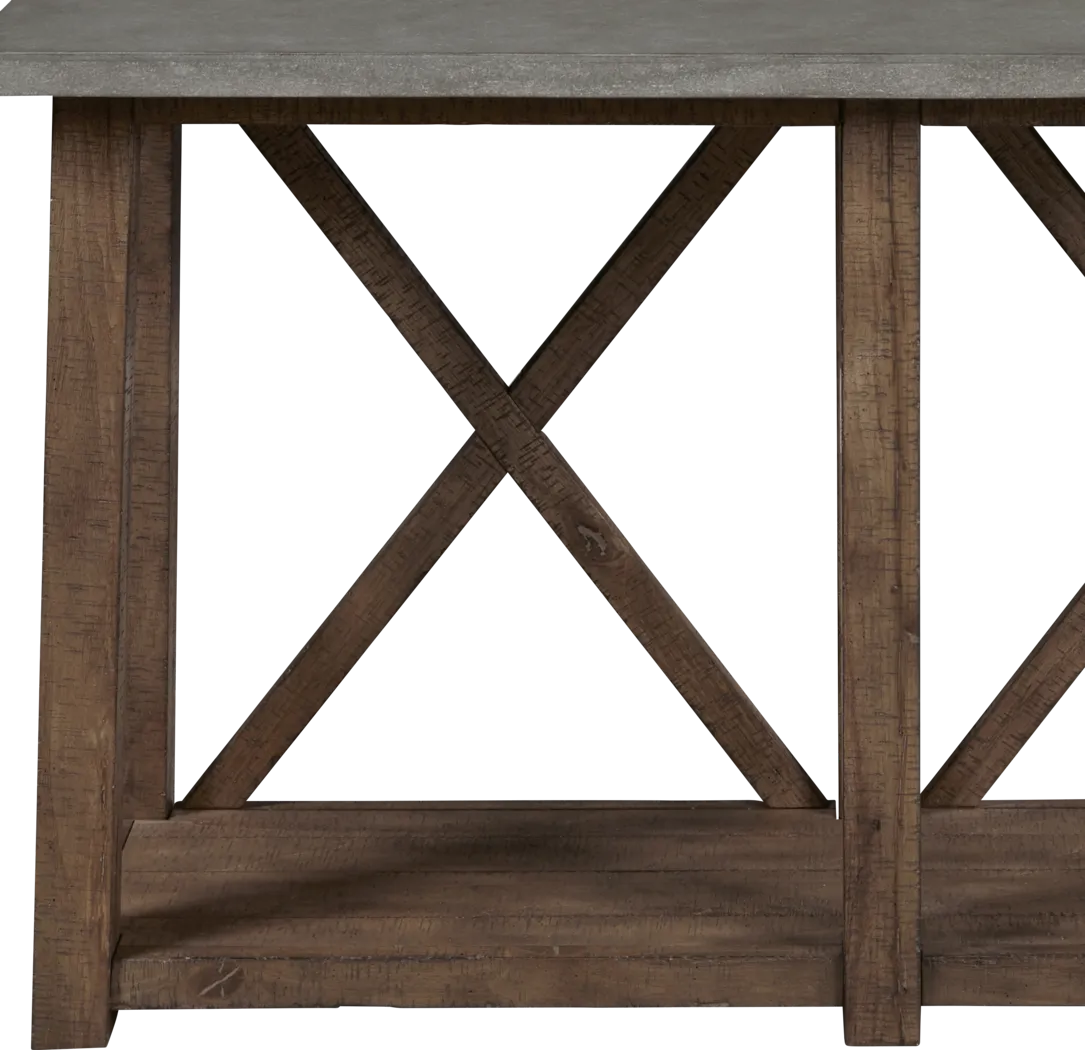 Wimberley Gray Console Table | Rooms to Go