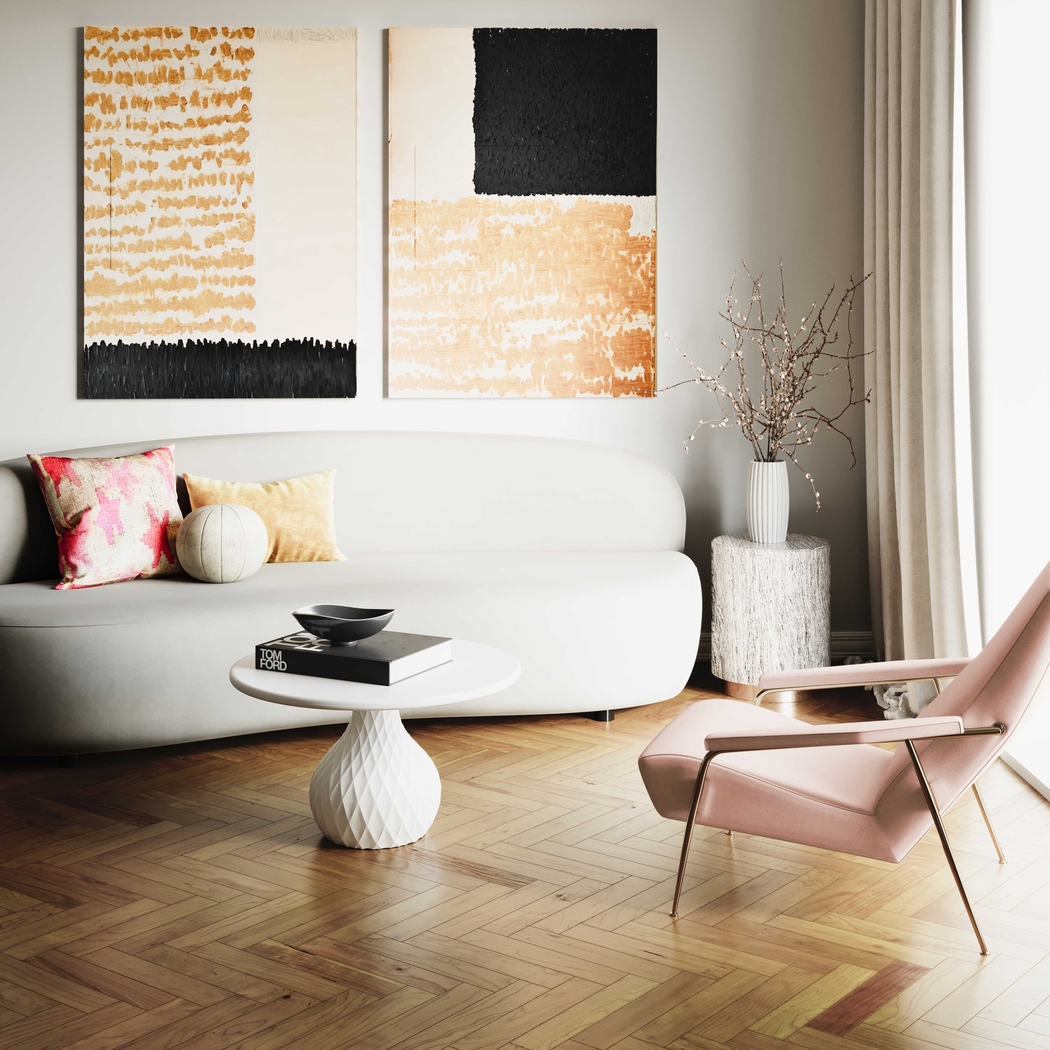 Woodthrush Ivory Light Wood,White Beige Cocktail Table | Rooms to Go